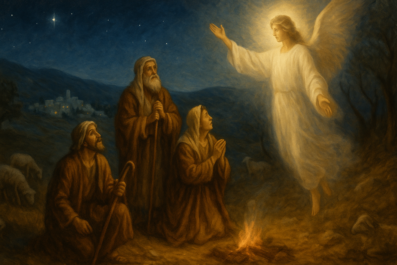 Crazy Bible Questions: Why Did God Announce the Birth of the Messiah to ...